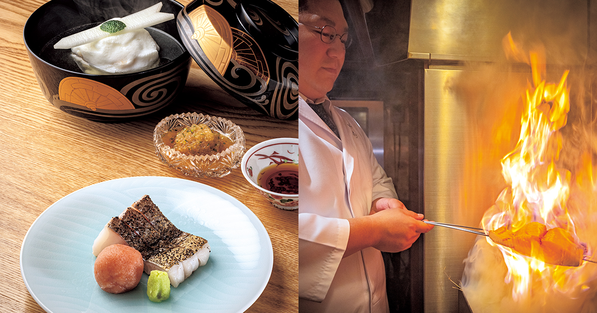 石川県七尾に、新たな風。日本料理「一本杉 川嶋」でとれたて素材を味わう